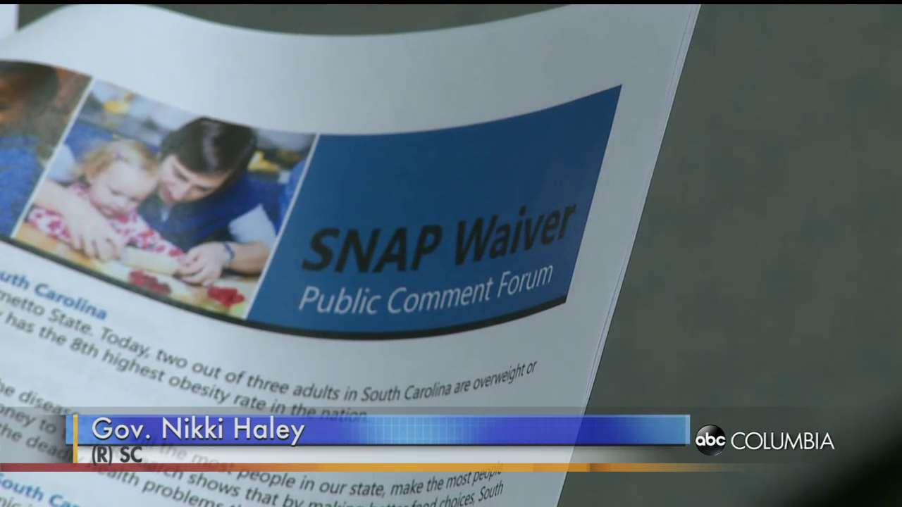 Watch: Gov. Haley Introduces New SNAP Working Requirements - ABC Columbia