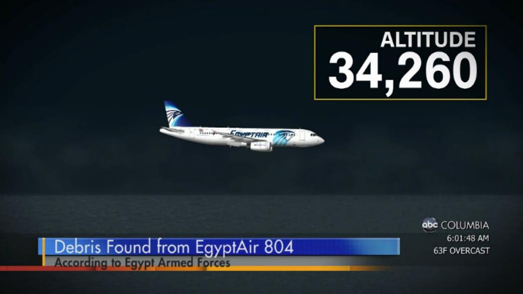 WATCH: Debris from EgyptAir Flight 804 Discovered - ABC Columbia