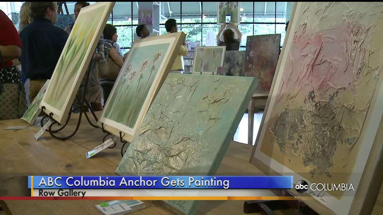 VIDEO: ABC Columbia News anchor debuts art work - ABC Columbia