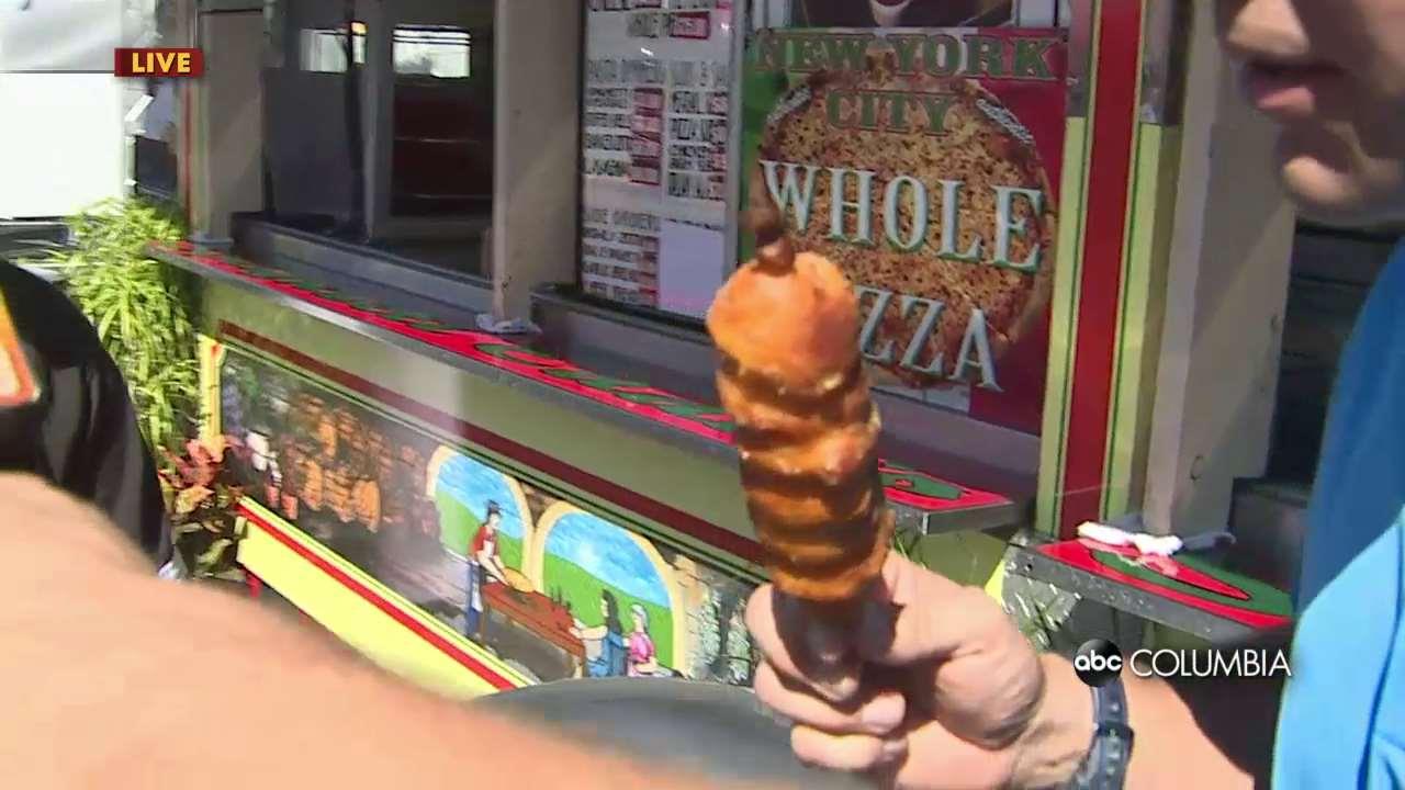 ABC Columbia at the SC State Fair: Pizza on a Stick - ABC Columbia
