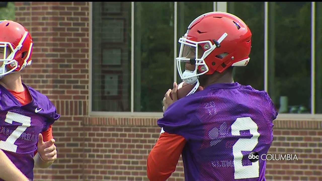 Dabo makes significant statement on QB competition - ABC Columbia