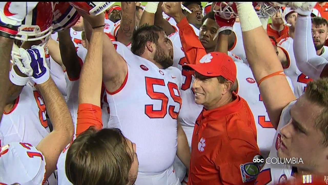 (2) Clemson preparing the same way, expecting the same result - ABC ...