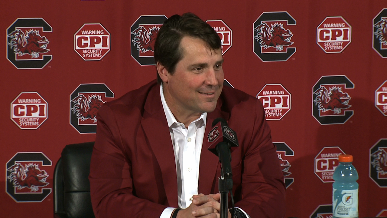 Will Muschamp previews Georgia - ABC Columbia