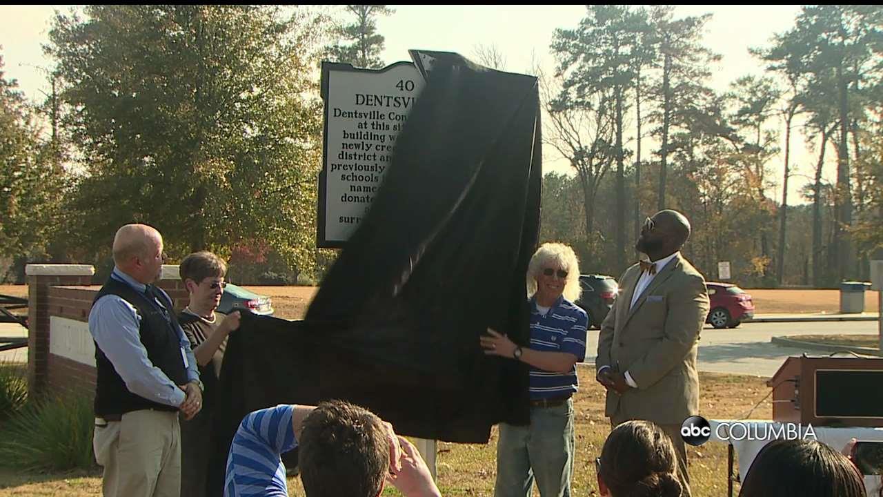 Historical Marker Placed at Dent Middle School