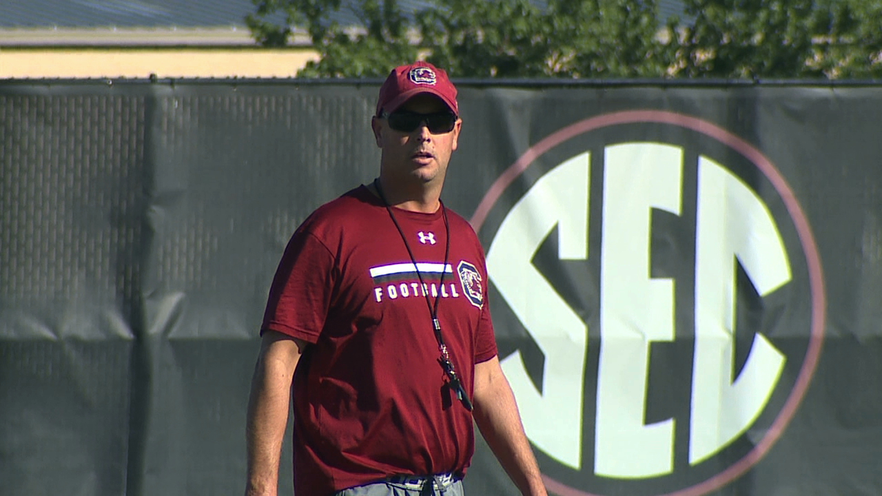 Will Muschamp fires offensive coordinator Kurt Roper - ABC Columbia