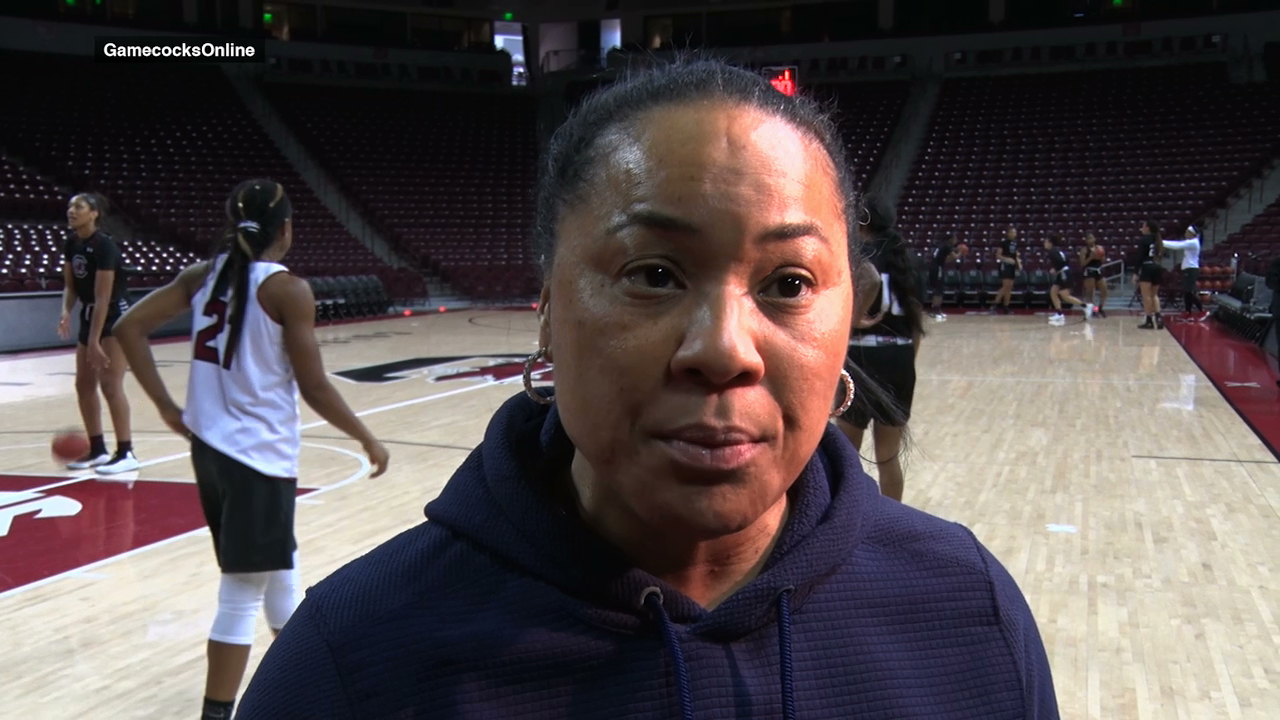 WATCH: Dawn Staley previews Auburn - ABC Columbia