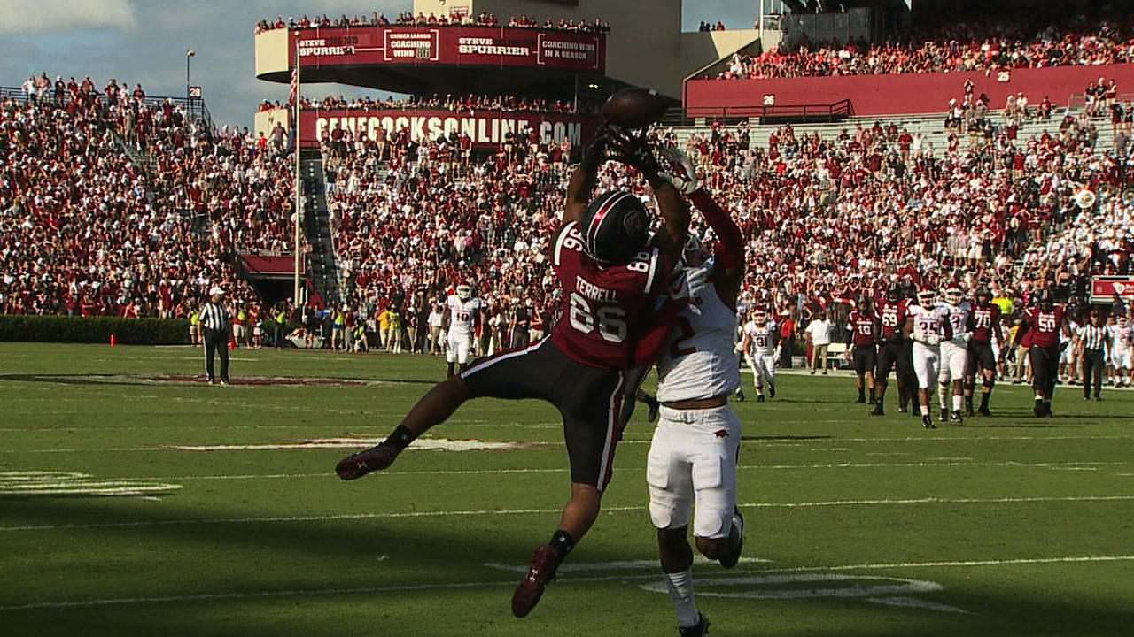 Gamecock wideout tears ACL in practice - ABC Columbia