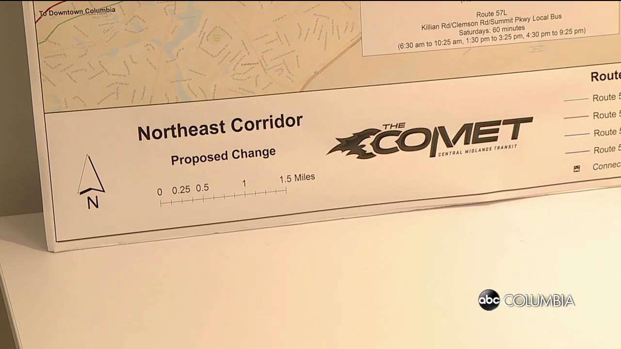 COMET Bus Route Forum Tuesday - ABC Columbia