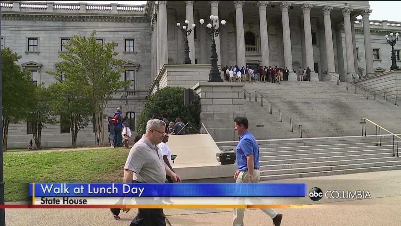 National Walk at Lunch Day at the Statehouse