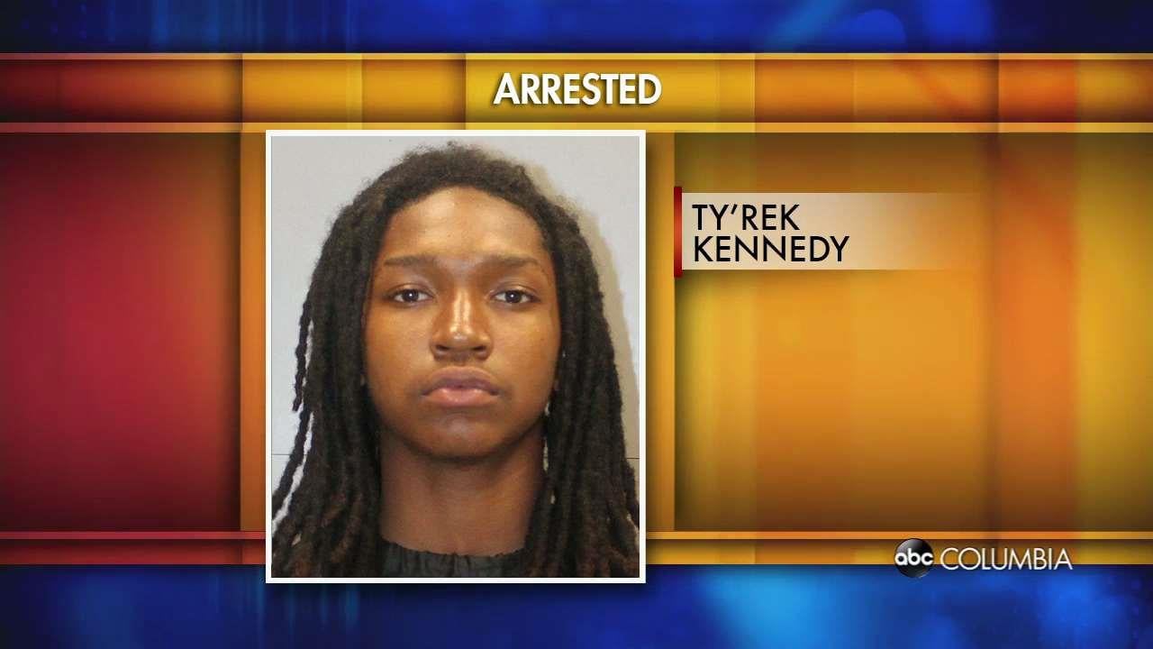 Ty'Rek Kennedy arrested for gun at school - ABC Columbia