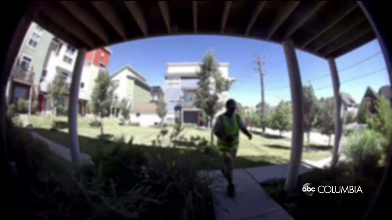 Delivery driver caught on camera stealing Amazon package Delivery driver caught on camera stealing Amazon package
