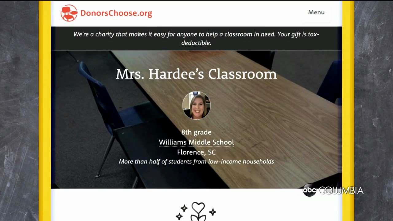SC teacher surprised with fully funded classroom upgrade after 'GMA ...