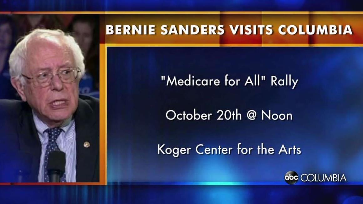 Bernie Sanders set to visit Columbia this weekend - ABC Columbia