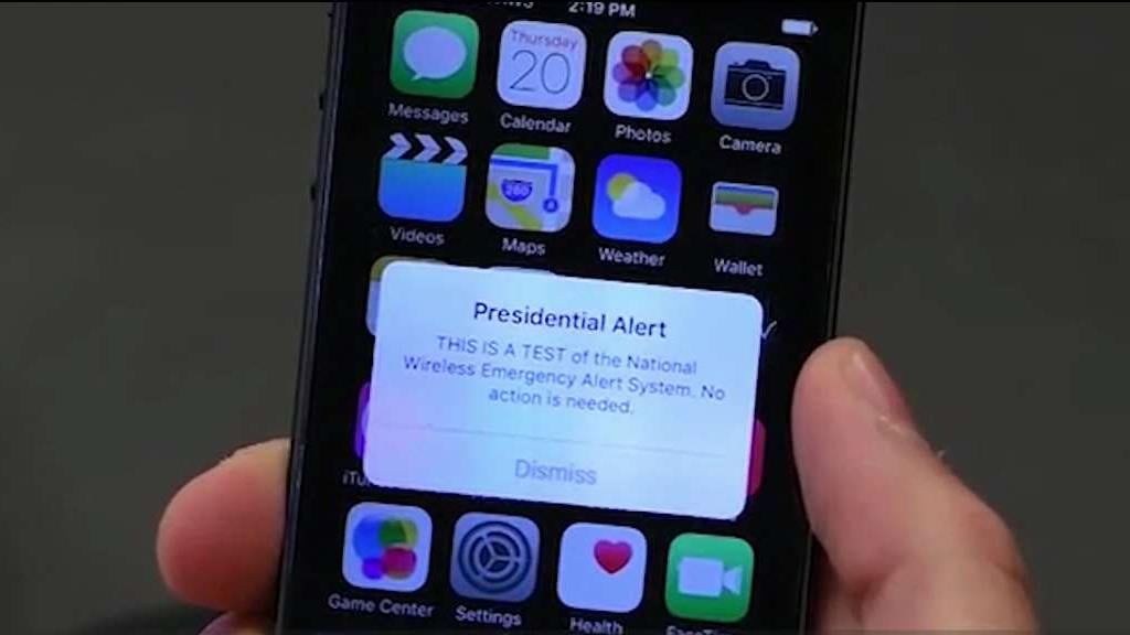 Cell phone emergency alert system tested nation wide for the first time ...