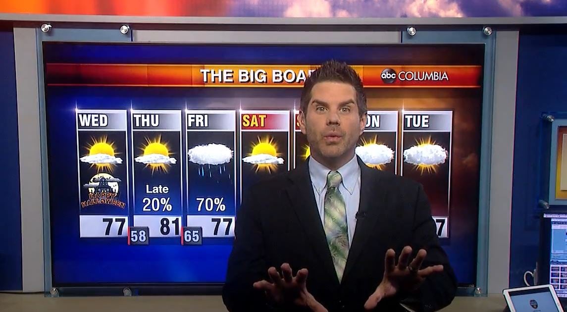 Tyler Ryan's Friday morning forecast