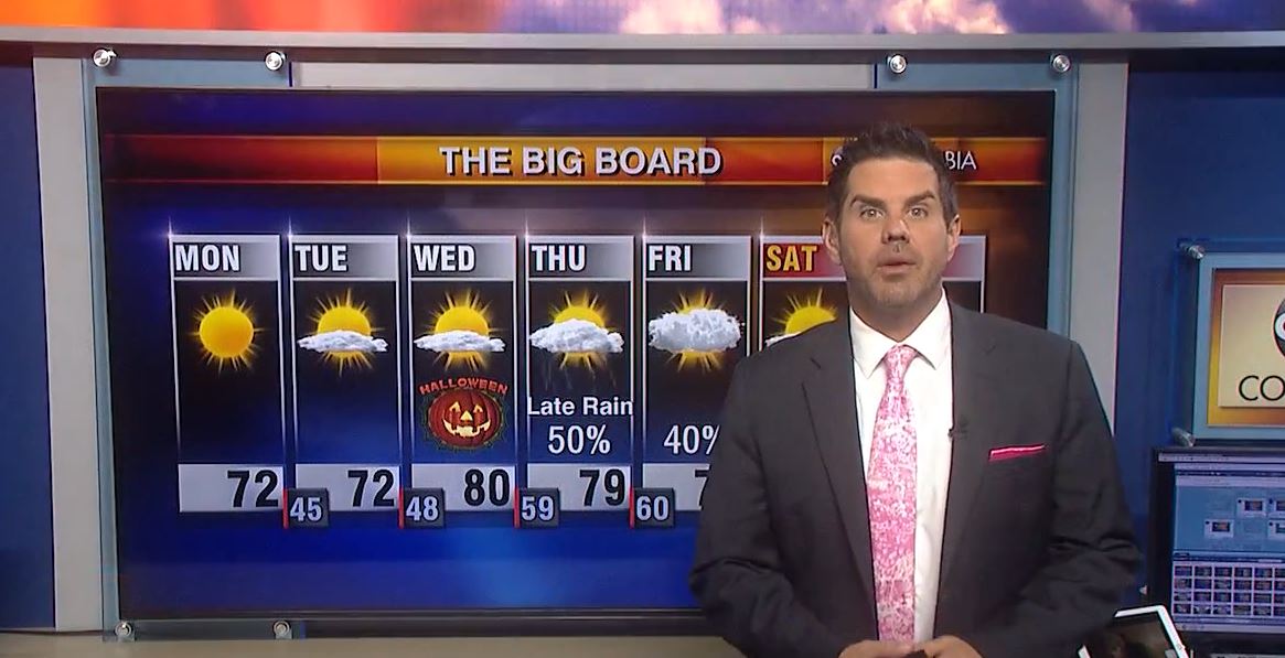 Tyler Ryan television host - ABC Columbia