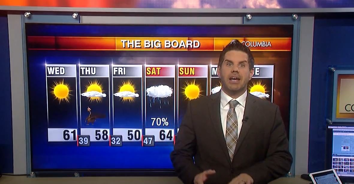 tyler ryan tv host weather - ABC Columbia