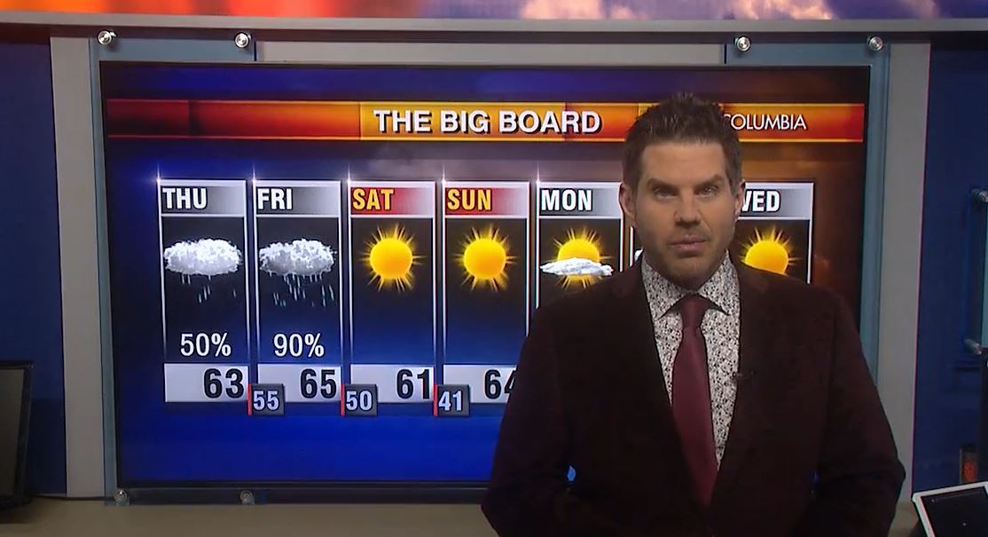 Tyler Ryan's Thursday morning forecast