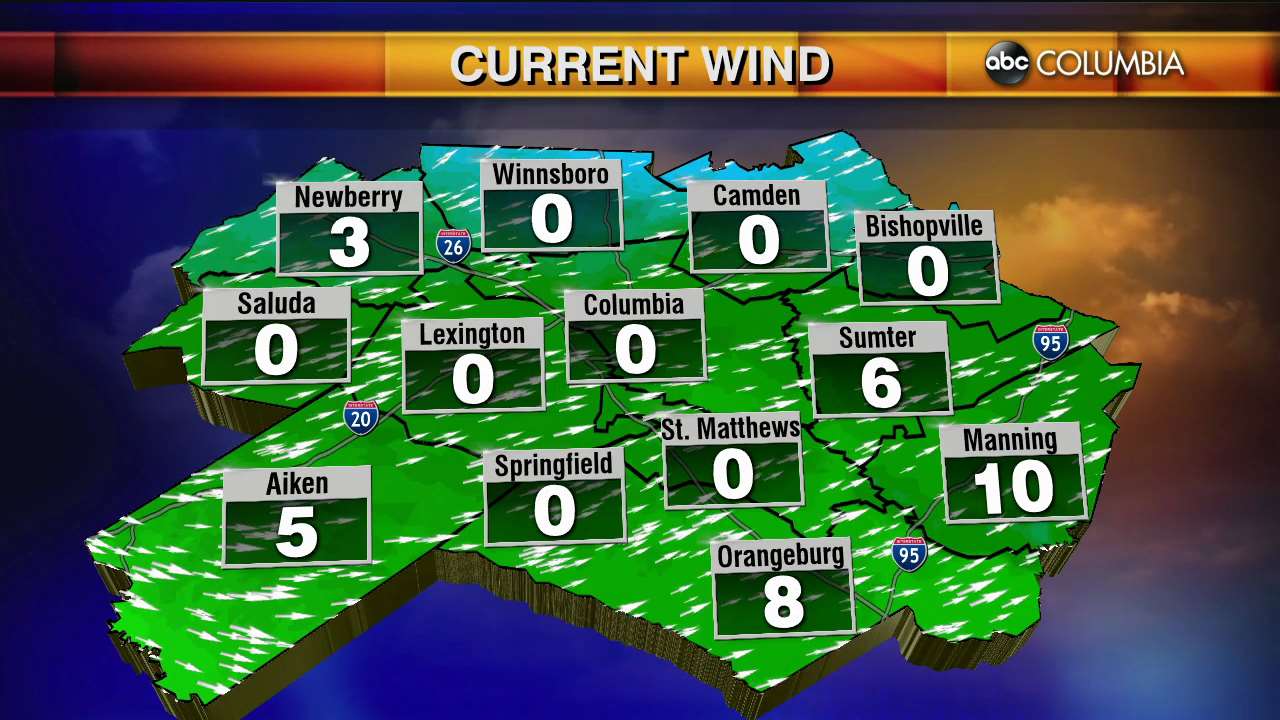 Today's midday weather forecast - ABC Columbia