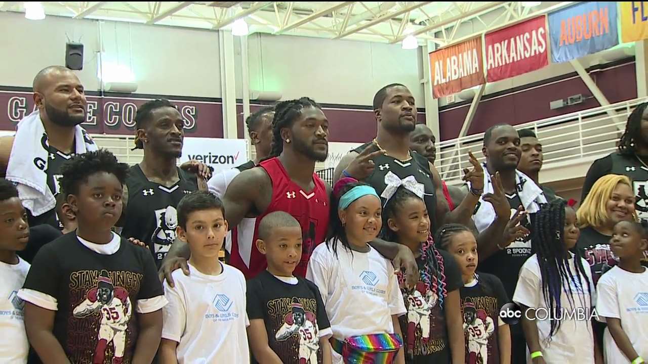 Swearinger's 3rd celebrity game gives back to Midlands kids - ABC Columbia
