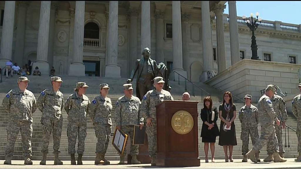 May declared as South Carolina State Guard Month - ABC Columbia