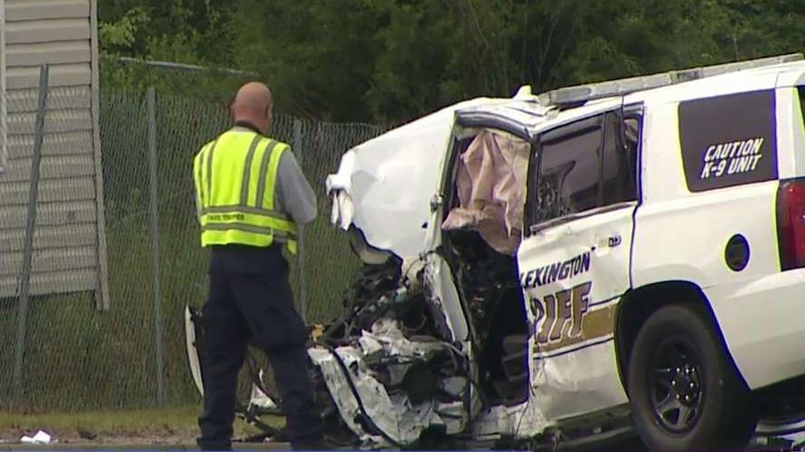 Lexington Deputy Recovers After Being Struck Head On By Alleged Drunk