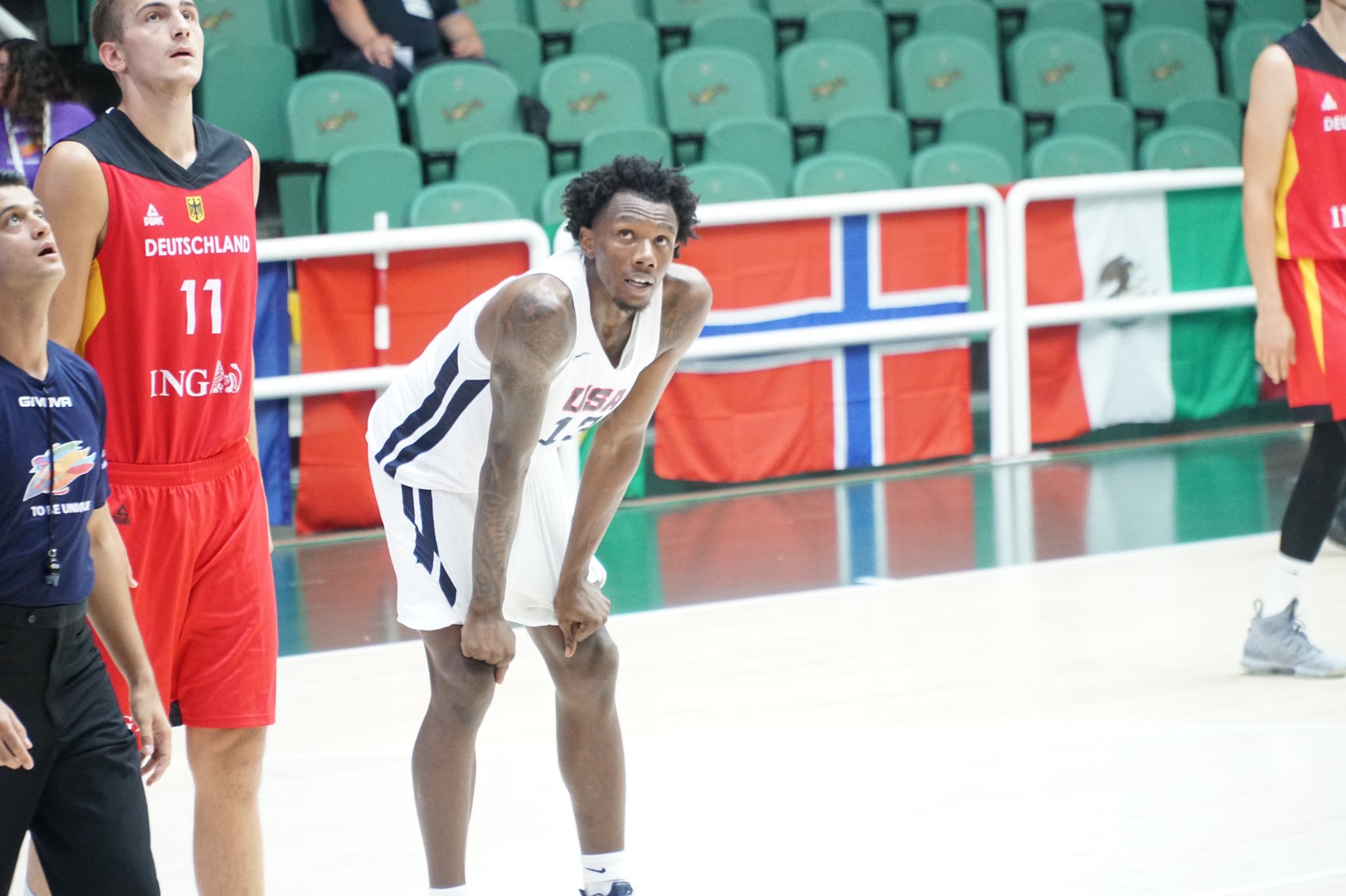 Dreher's Tevin Mack leads USA to win over Germany at World University ...