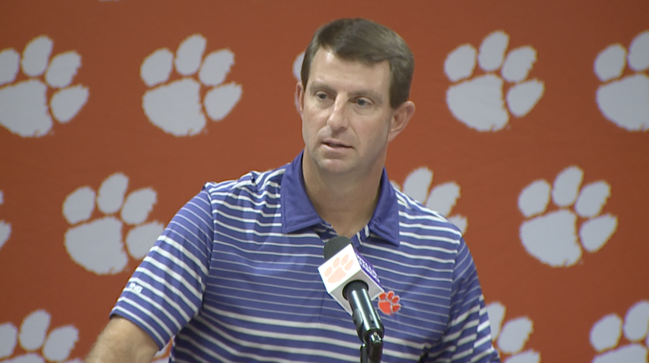 WATCH: Dabo, players discuss week five matchup with UNC - ABC Columbia