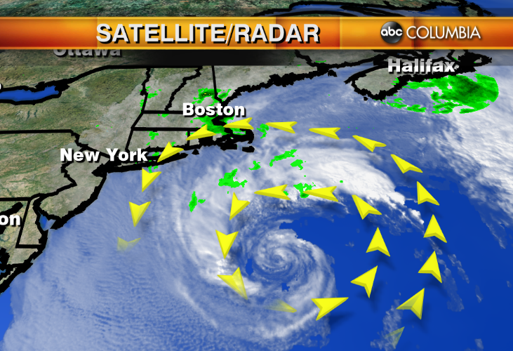 Subtropical Storm Melissa Forms - ABC Columbia