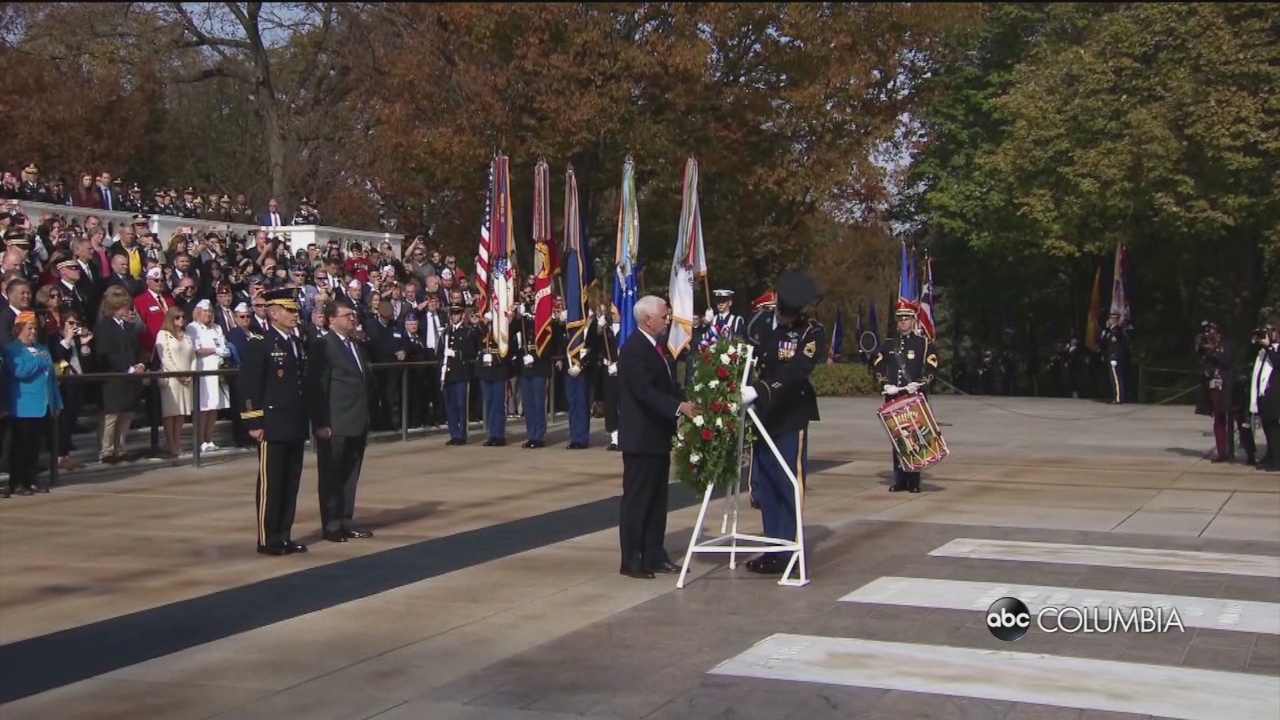 Veteran's Day at the 'Tomb of the Unknown Soldier' - ABC Columbia