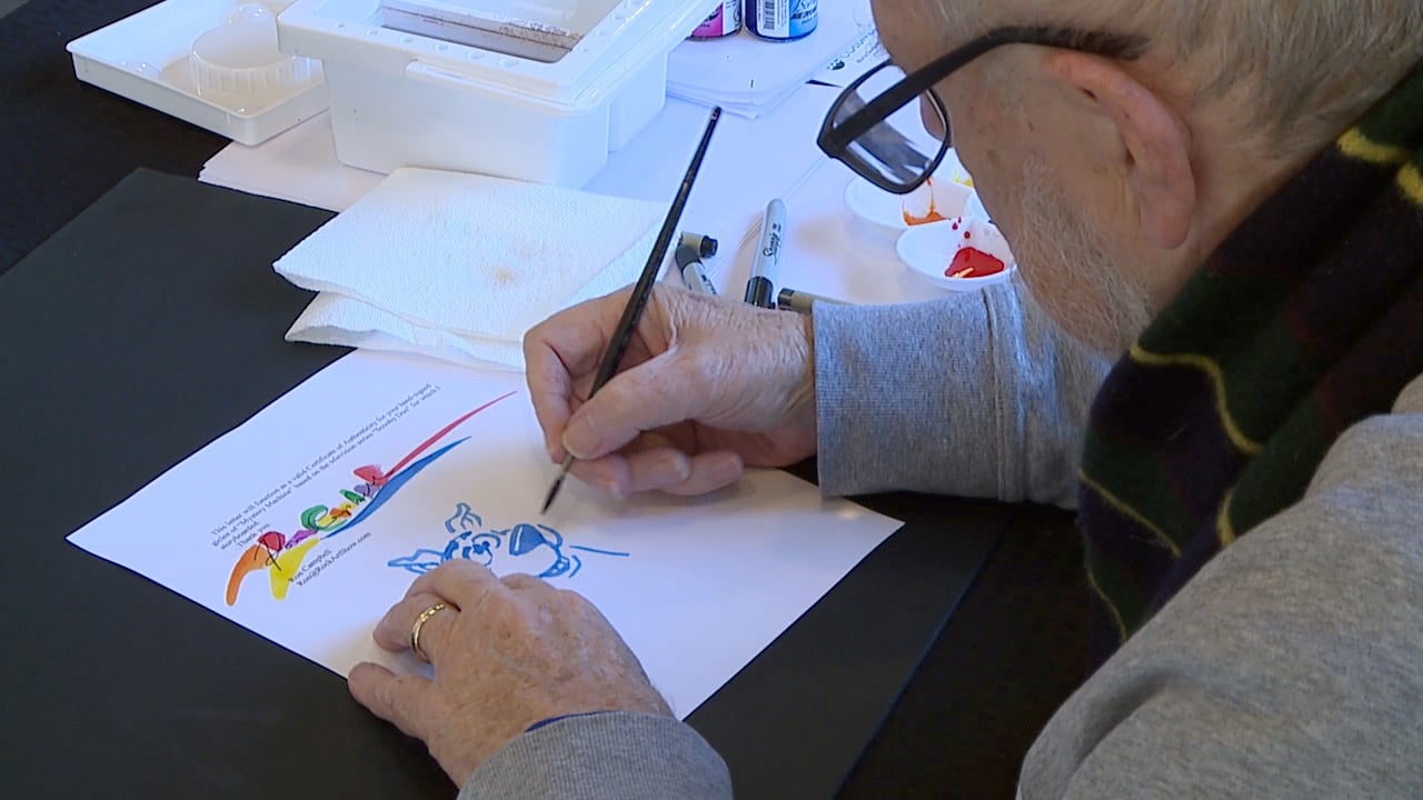 Legendary cartoonist, who's behind many childhood favorites, stops by ...
