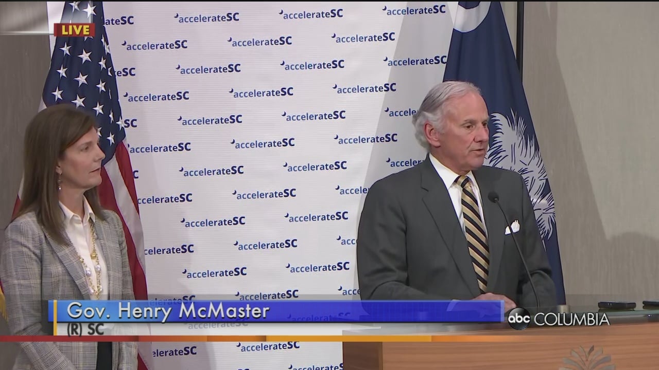 Governor McMaster extends State of Emergency in SC - ABC Columbia