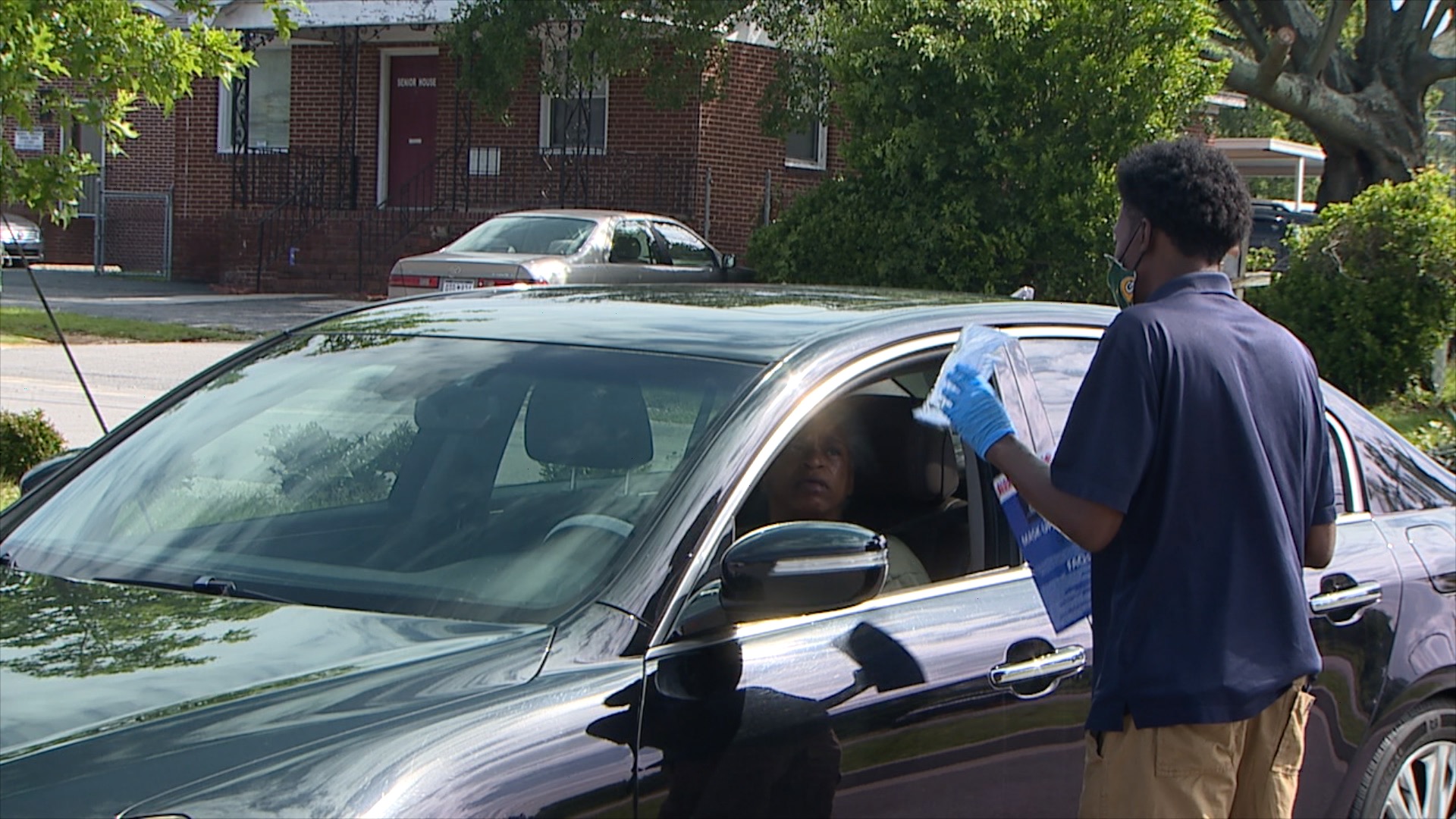 Columbia holds first mask distribution following citywide ordinance ...