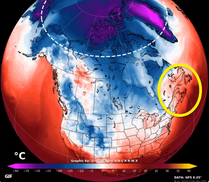 Canada - Warmest Winter Night on Record - ABC Columbia