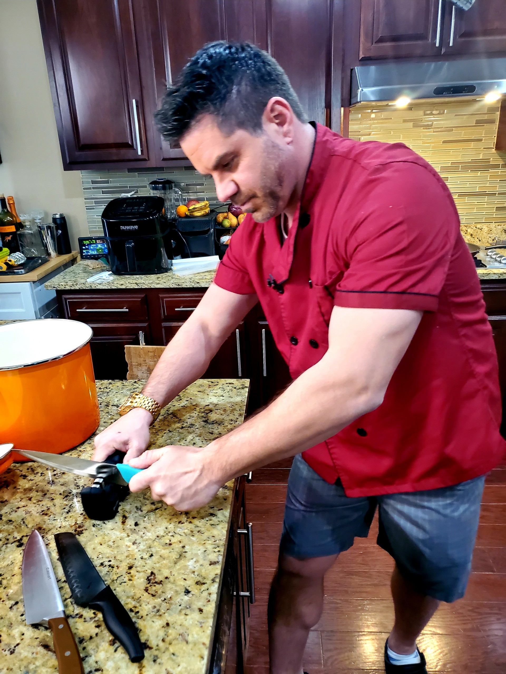 Tyler Ryan and Mary Ann Keim whip up the perfect keep you warm chili