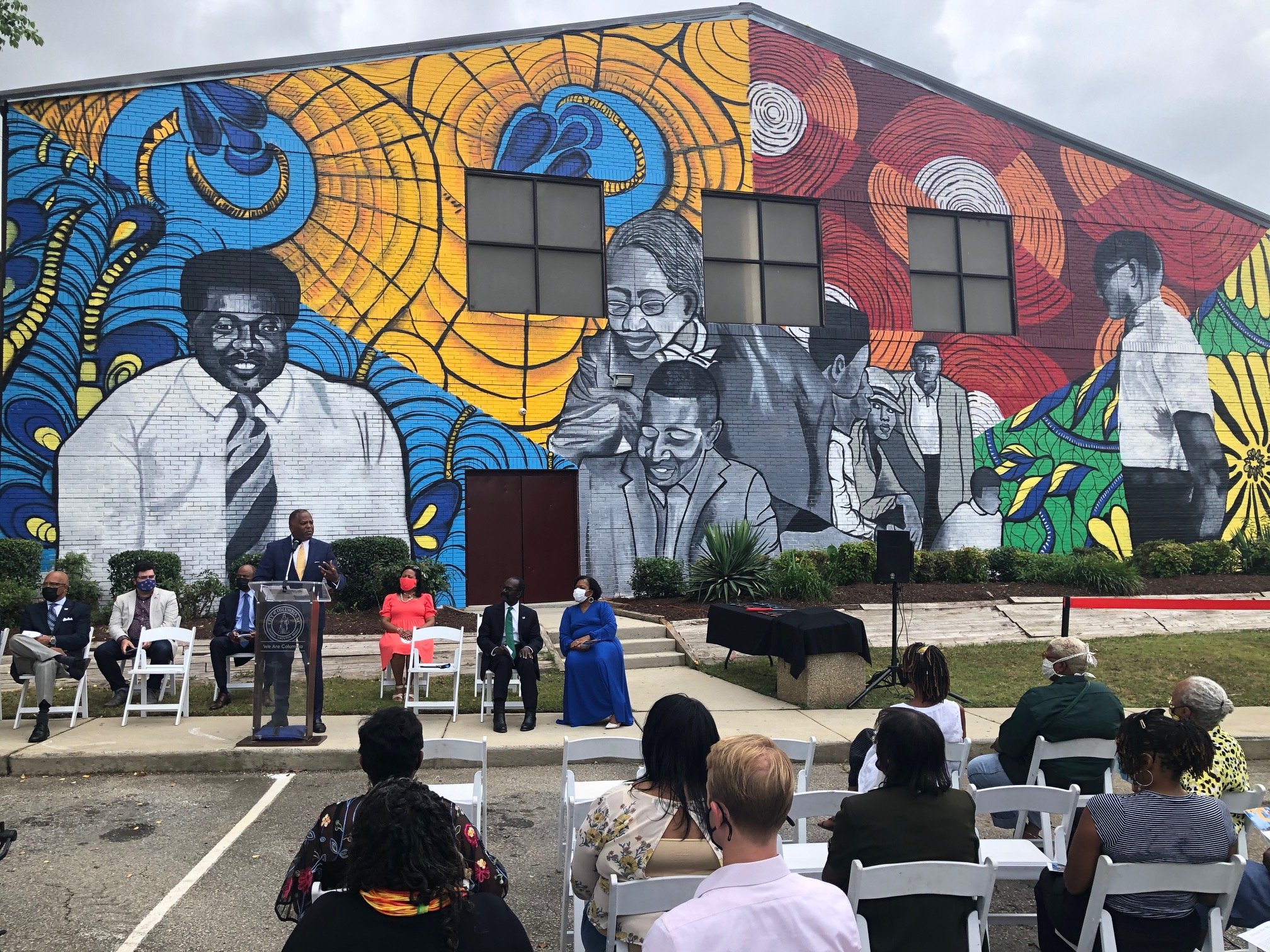 City officials unveil newest art piece in Columbia - ABC Columbia