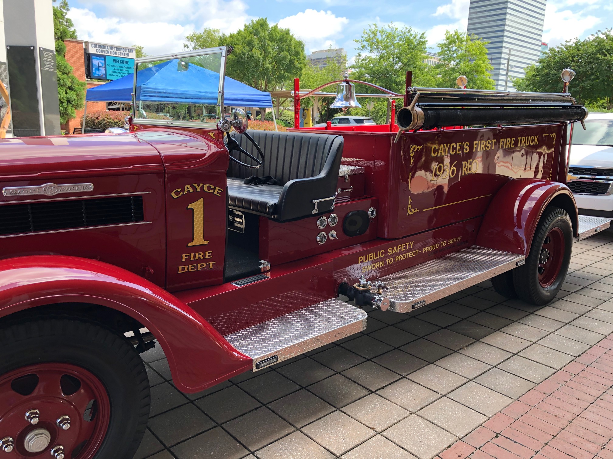 Cayce fire truck used 80 years ago makes appearance at SC Firefighters ...