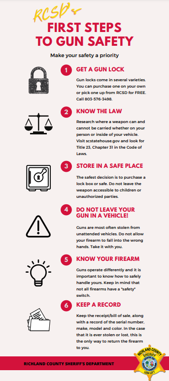 RCSD Gun Safety Flyer - ABC Columbia