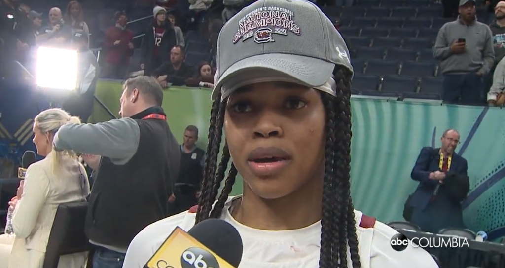 Destanni Henderson taken 20th overall in WNBA draft - ABC Columbia