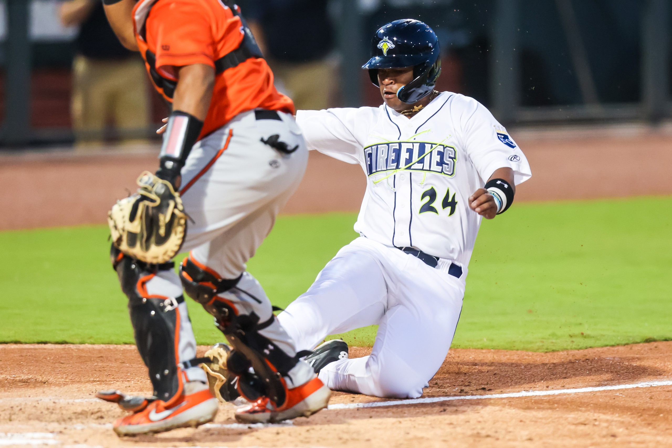 Fireflies score four in the eighth inning to beat Mudcats 7-3 - ABC ...