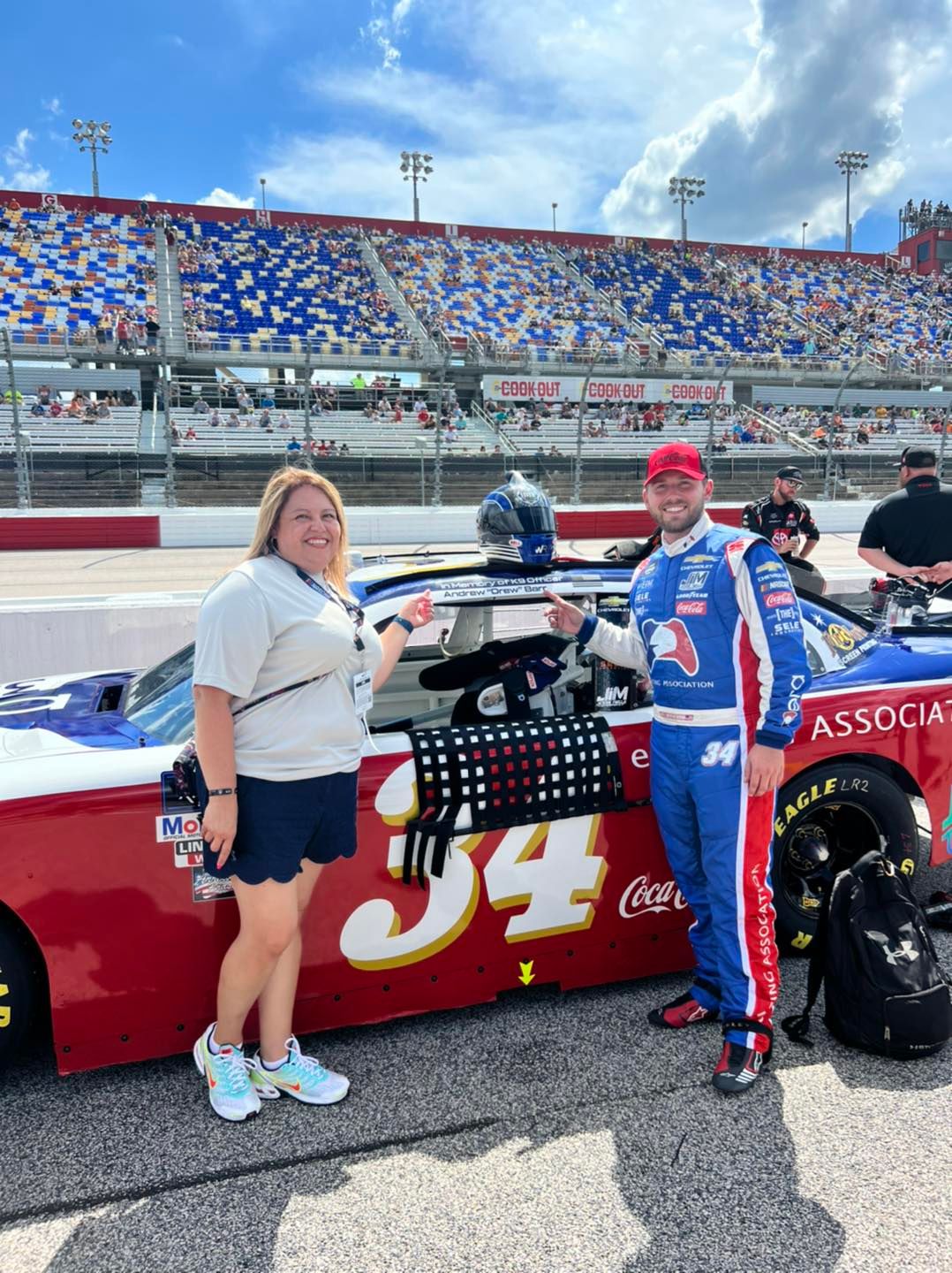 Fallen Cayce Police Officer honored at NASCAR race - ABC Columbia