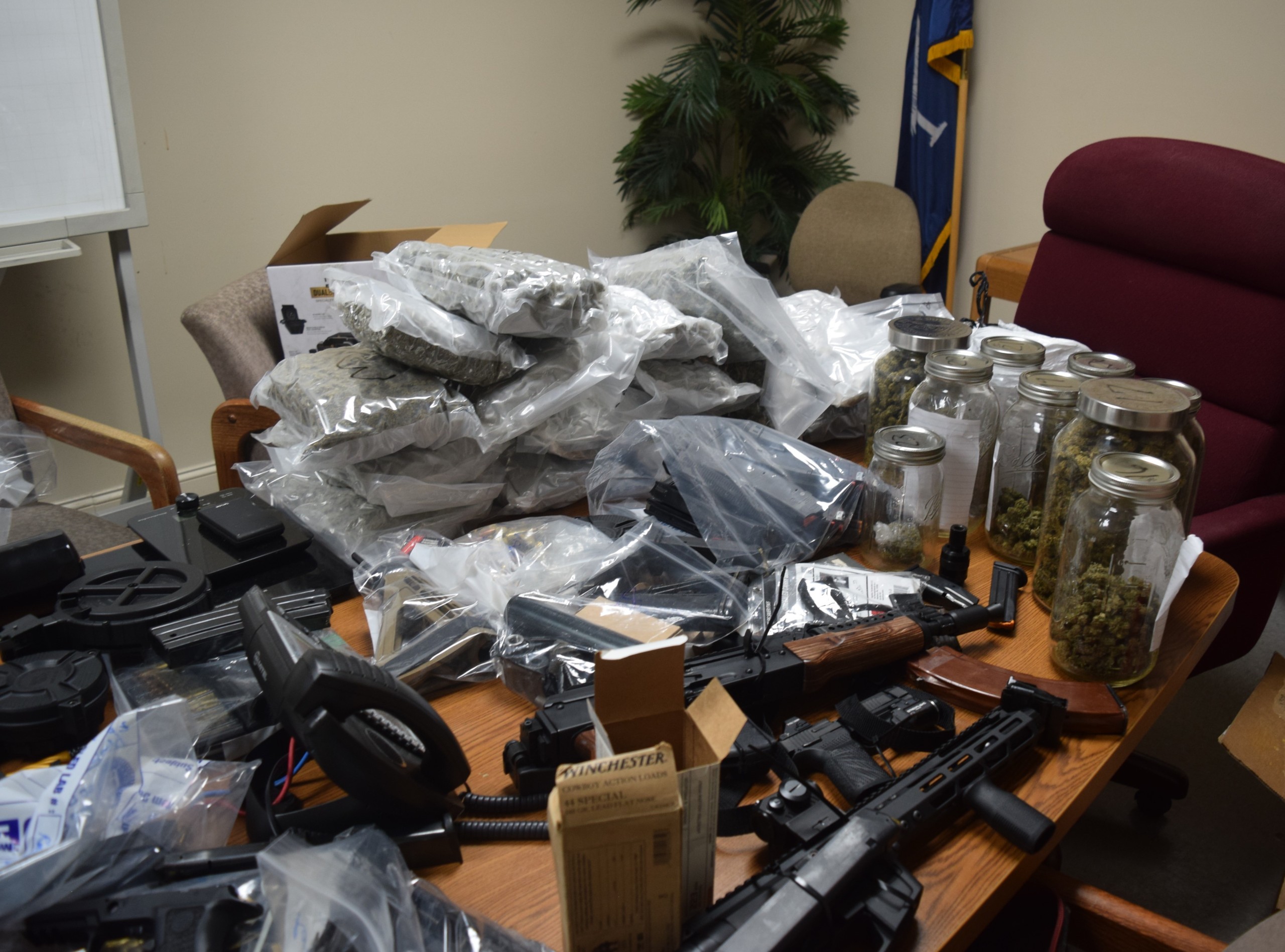 Narcotics investigation leads to seizure of drugs and 30 firearms - ABC ...