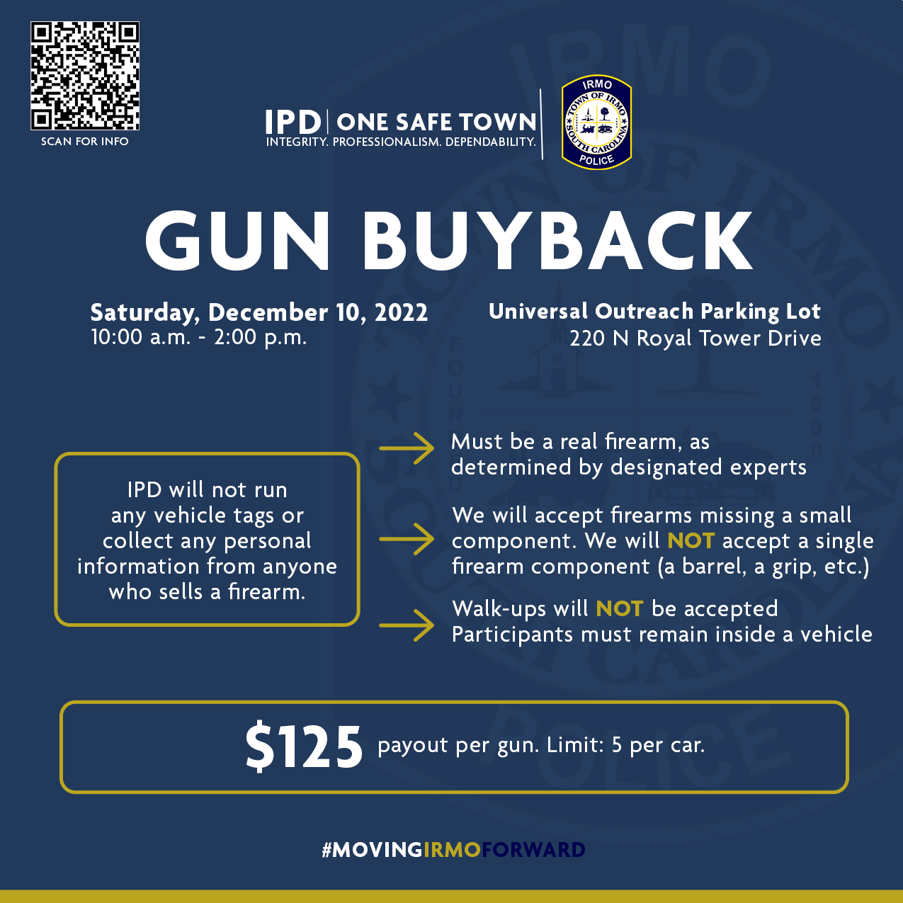 Irmo Police Department, Town of Irmo to host Gun Buy Back event - ABC ...