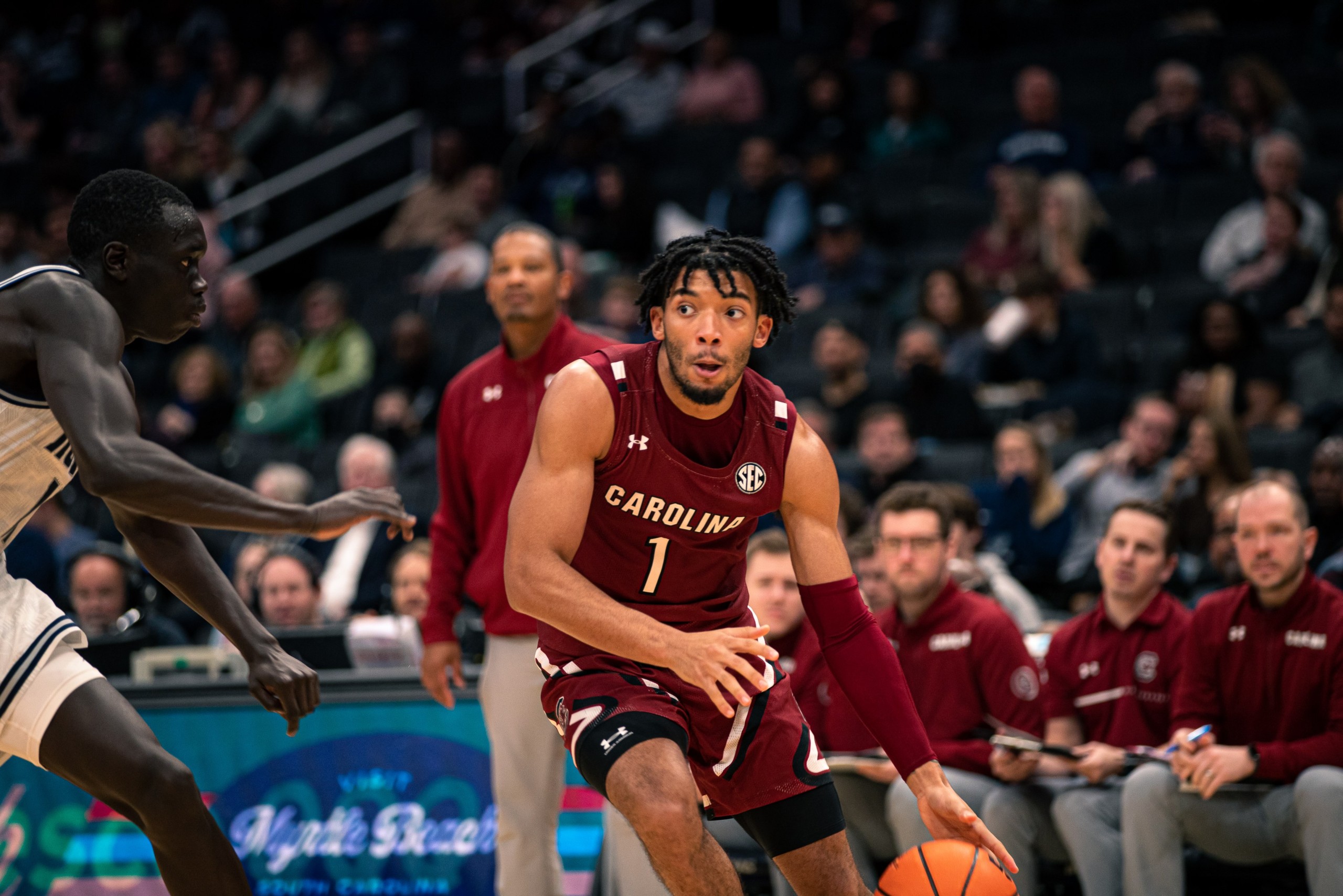 Johnson, Jackson rally South Carolina past Georgetown in OT - ABC Columbia