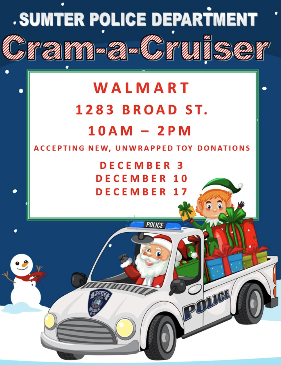 Sumter's annual Cram-A-Cruiser accepting toy donations - ABC Columbia