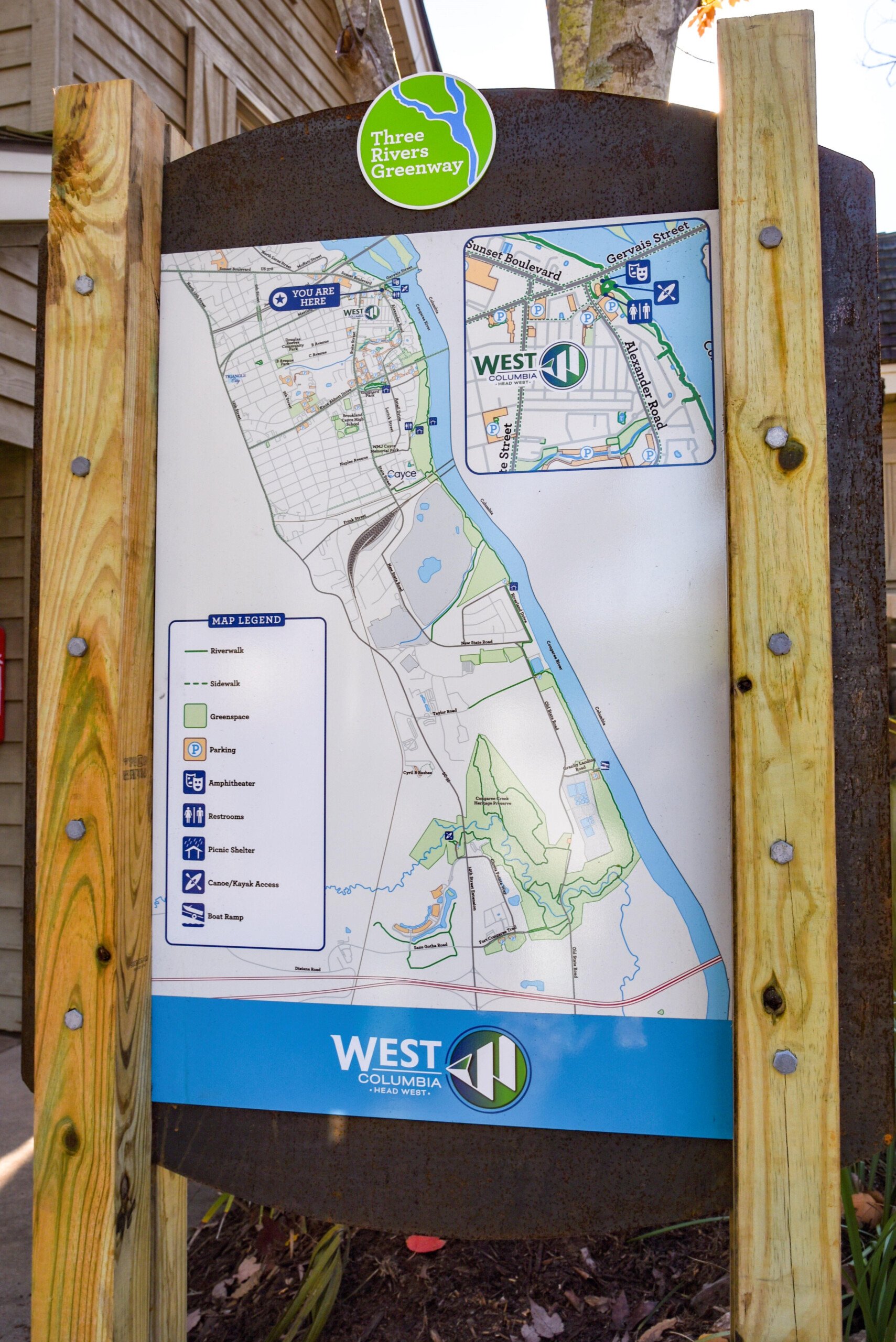 Additonal Riverwalk Signs - ABC Columbia