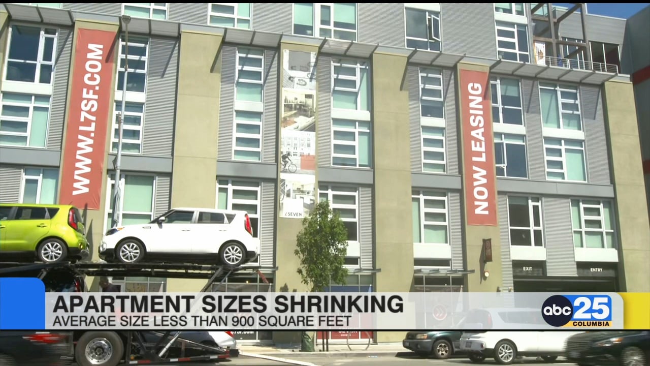 Survey: Apartments in U.S. shrinking in size - ABC Columbia