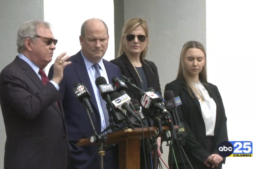 Alex Murdaughs Legal Team Hold News Conference Following Guilty