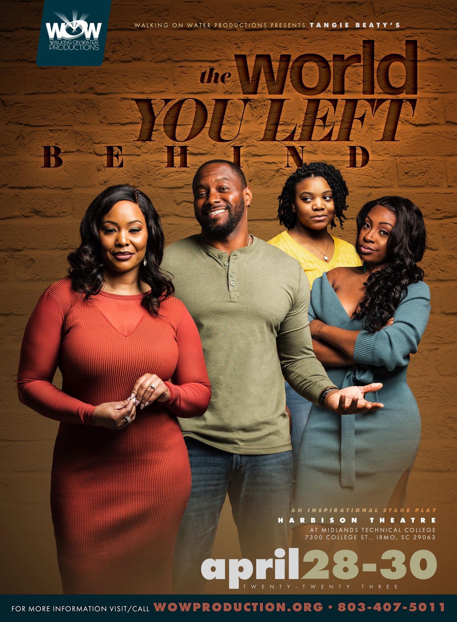WOW Productions present: "The World You Left Behind" play
