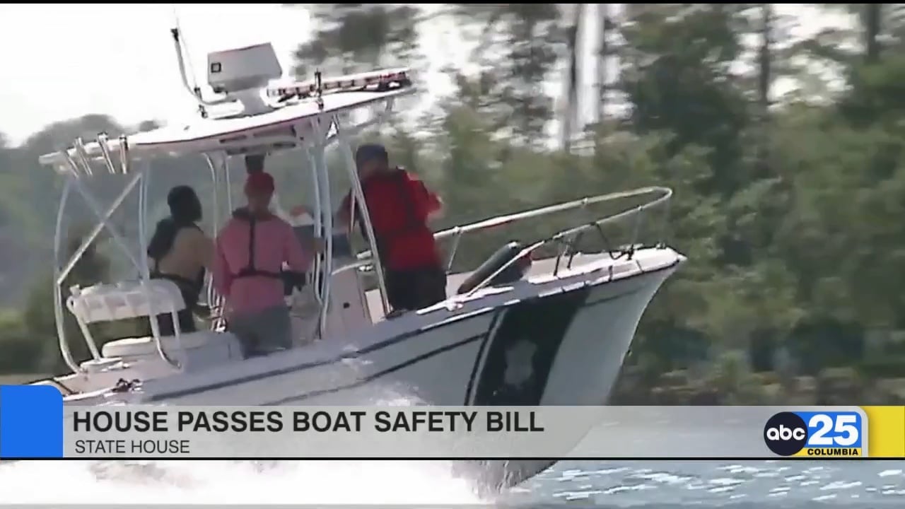 SC House lawmakers pass boat safety bill - ABC Columbia